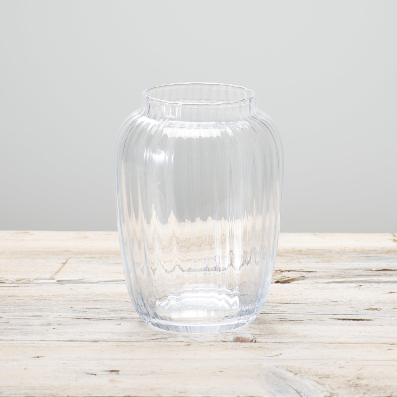 Vintage Ribbed Vase – buy online or call 01274 584373